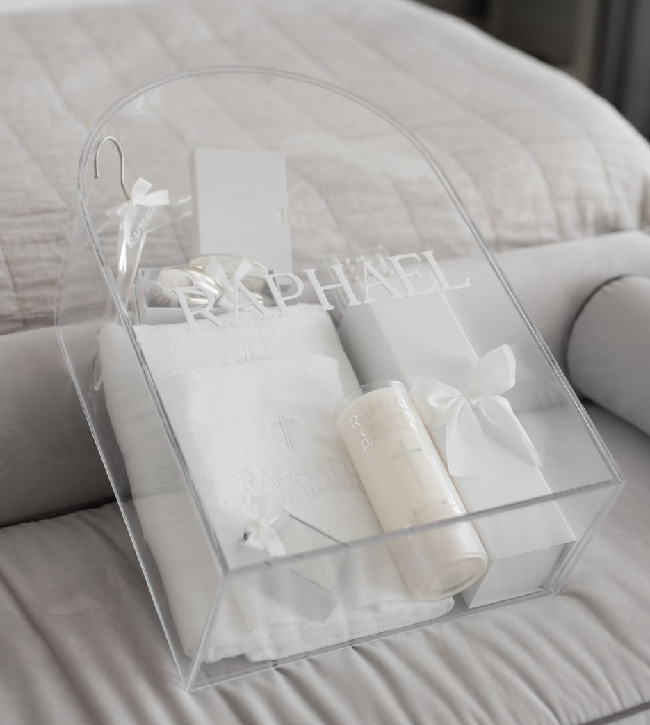 Arch Acrylic Keepsake Box Only (Frosted & Clear Lid) – The Gifting Edit